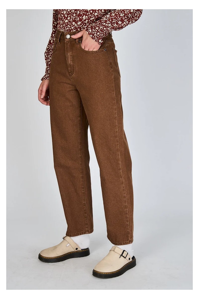 JEANS ECLIPSE MUJER FLORENCIA CAFÉ